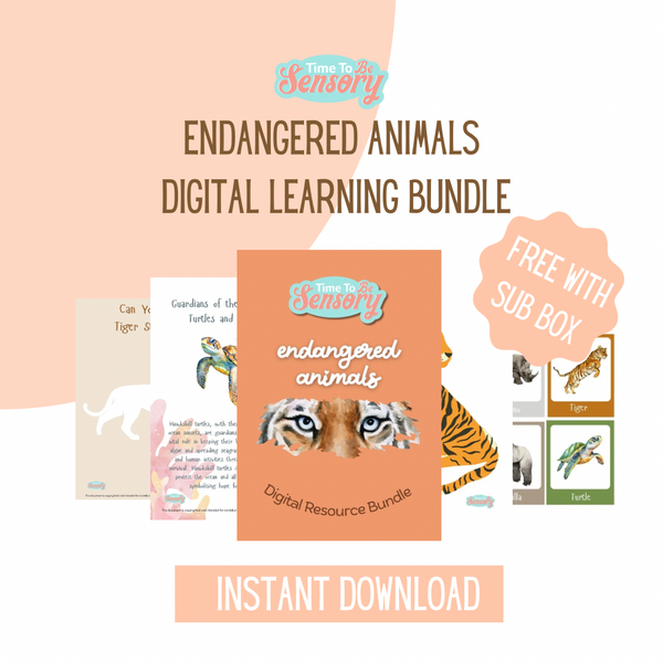 Endangered Animals Digital Learning Bundle – Time To Be Sensory